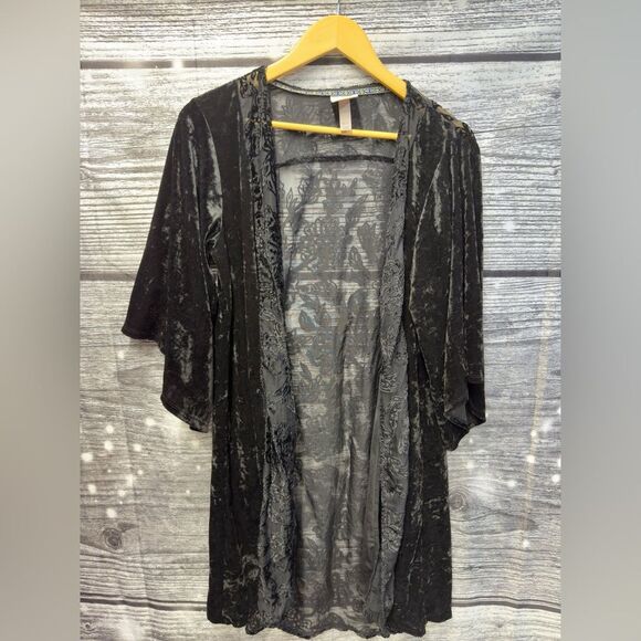 Knox Rose | Jackets & Coats | Knox Rose Black Lace Duster | Poshmark